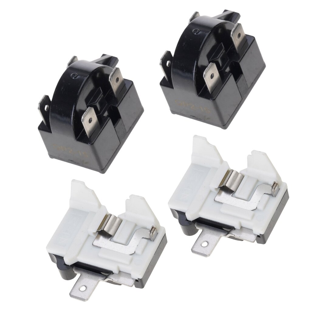 2 комплекта дроссельной заслонки для запуска компрессора морозильной камеры от перегрузки и перегрева-4 фута-15 евро