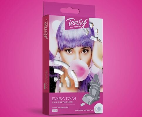 Освежитель (ароматизатор) под сиденье Tensy Бабл гам 110гр