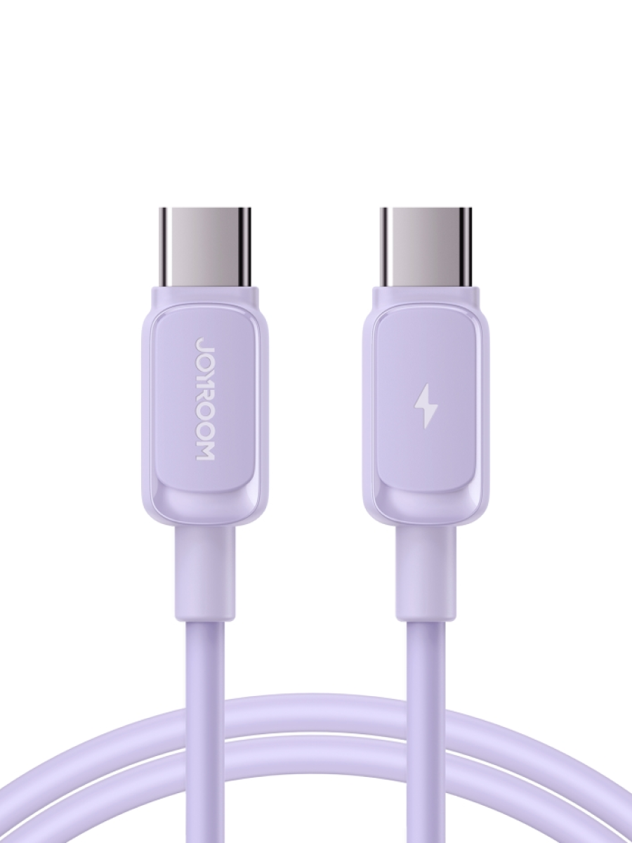 Кабель type-c для iphone Joyroom S-A14 60W USB-C USB-C (фиолетовый)
