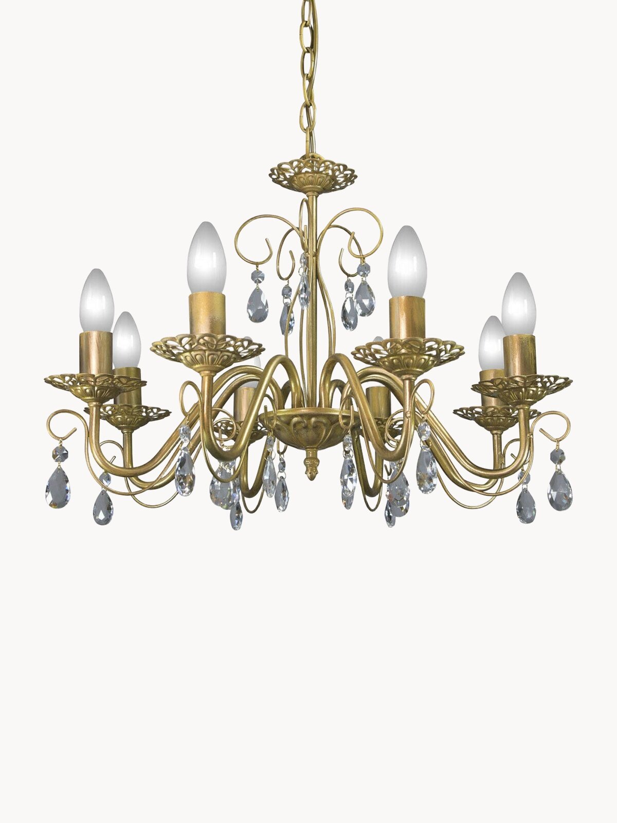 Люстра подвесная 8 ламп Аврора Петрасвет Россия S1195-8