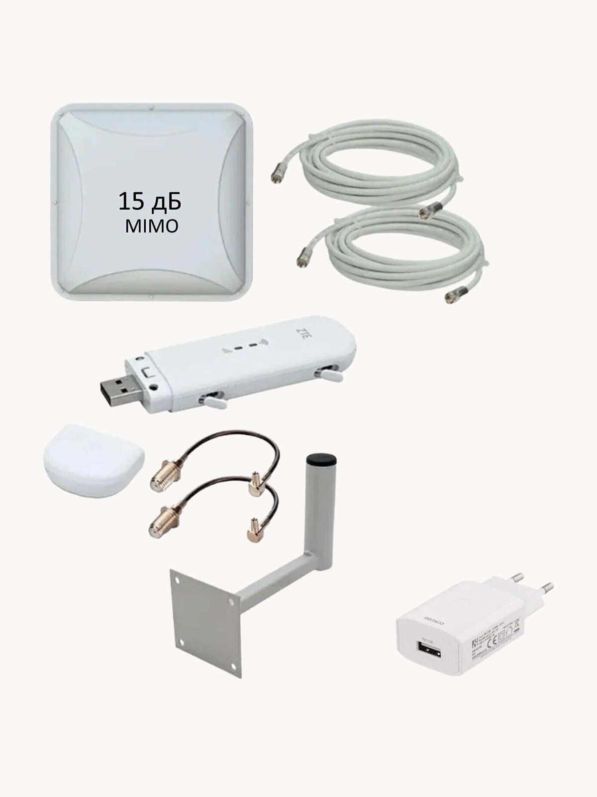 Комплект 3G/4G интернета для дачи с Wi-Fi модемом