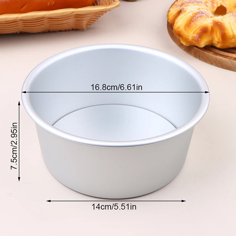 Форма для выпечки NN71 круглая съемное дно 6inch