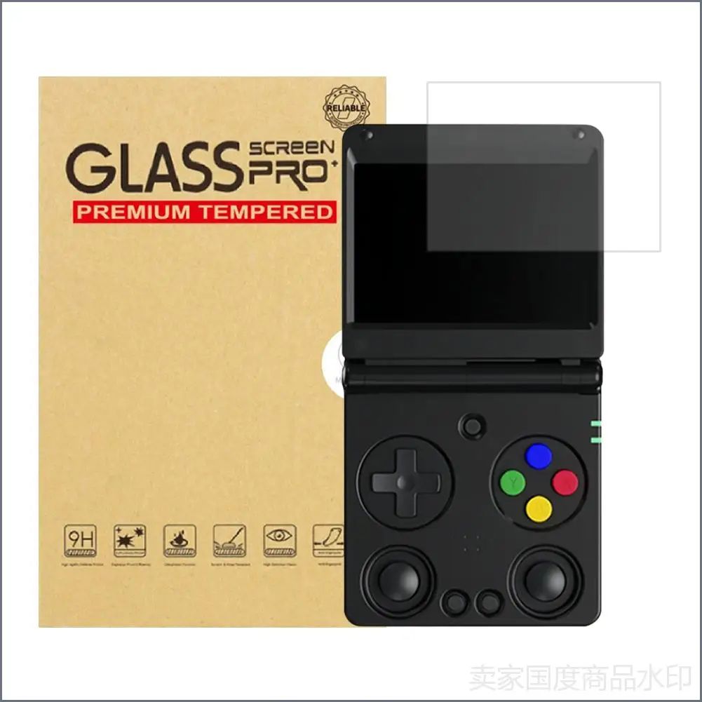 Защитное стекло для игровой консоли Anbernic RG34XXSP, 2 шт, 9H твердость