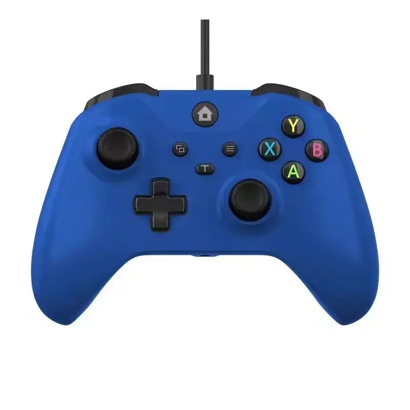 Горячий проводной USB-контроллер для Xbox One S, геймпад с подсветкой и контролем вибрации для Xbox Series S/X для ПК JoyStick