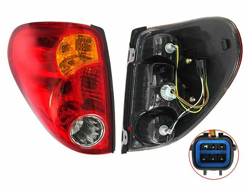 Фонарь задний Mitsubishi L200 07-16 / Triton 06-11 (Слева) Sat арт. ST-214-1993L