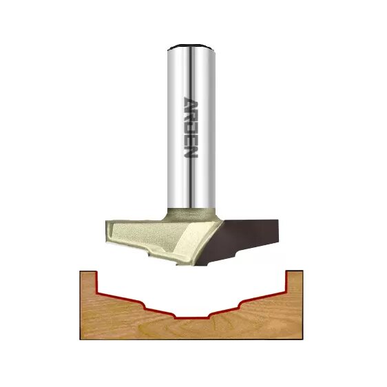 Фреза профильная R= D=44.5x11x51 S=12 ARDEN A1805058