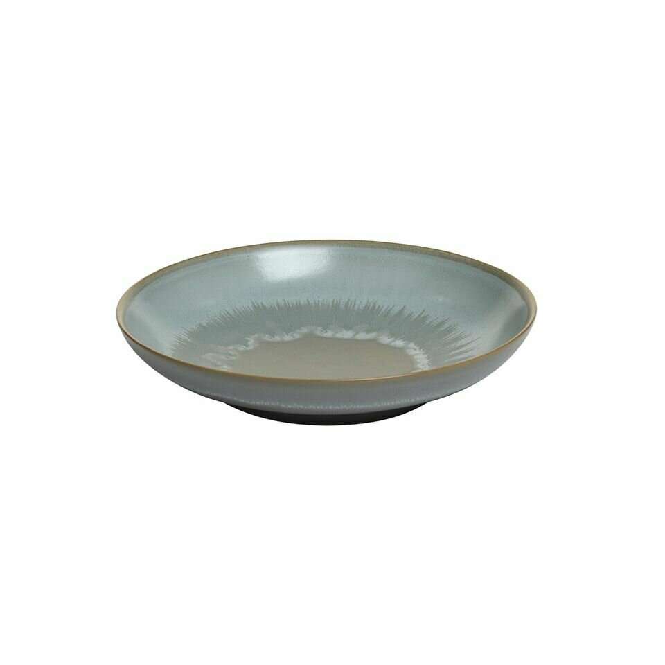 Салатник ROOMERS TABLEWARE Isamu, 22 см, 600 мл, каменная керамика, цвет голубой (L9488-MG)