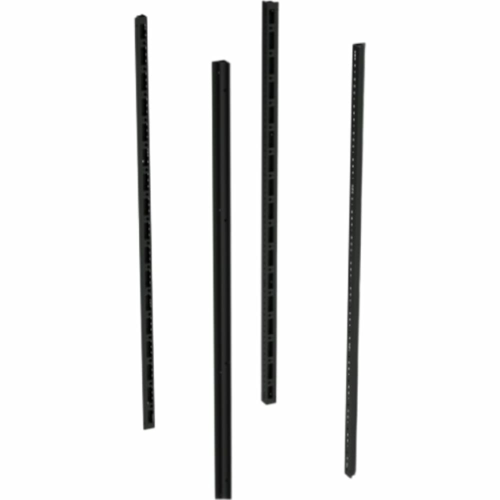 Вертикальные стойки DKC для напольных 19" it-корпусов дкс серии cqe, в=1200мм, без дополнительных креплений, 4шт, ral9005 R5KMN12B