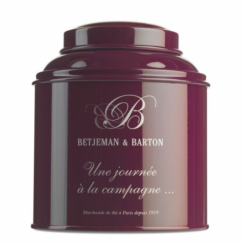 Черный чай Betjeman & Barton со вкусом корицы, каштана и красного апельсина, 150г