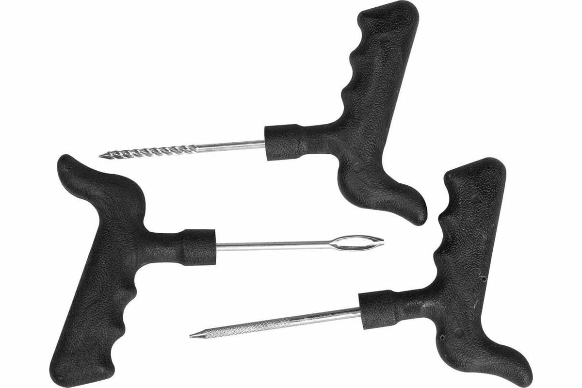 STAYER Набор для ремонта бескамерных шин 3 штшило игла рашпиль 43270-H3 комплект