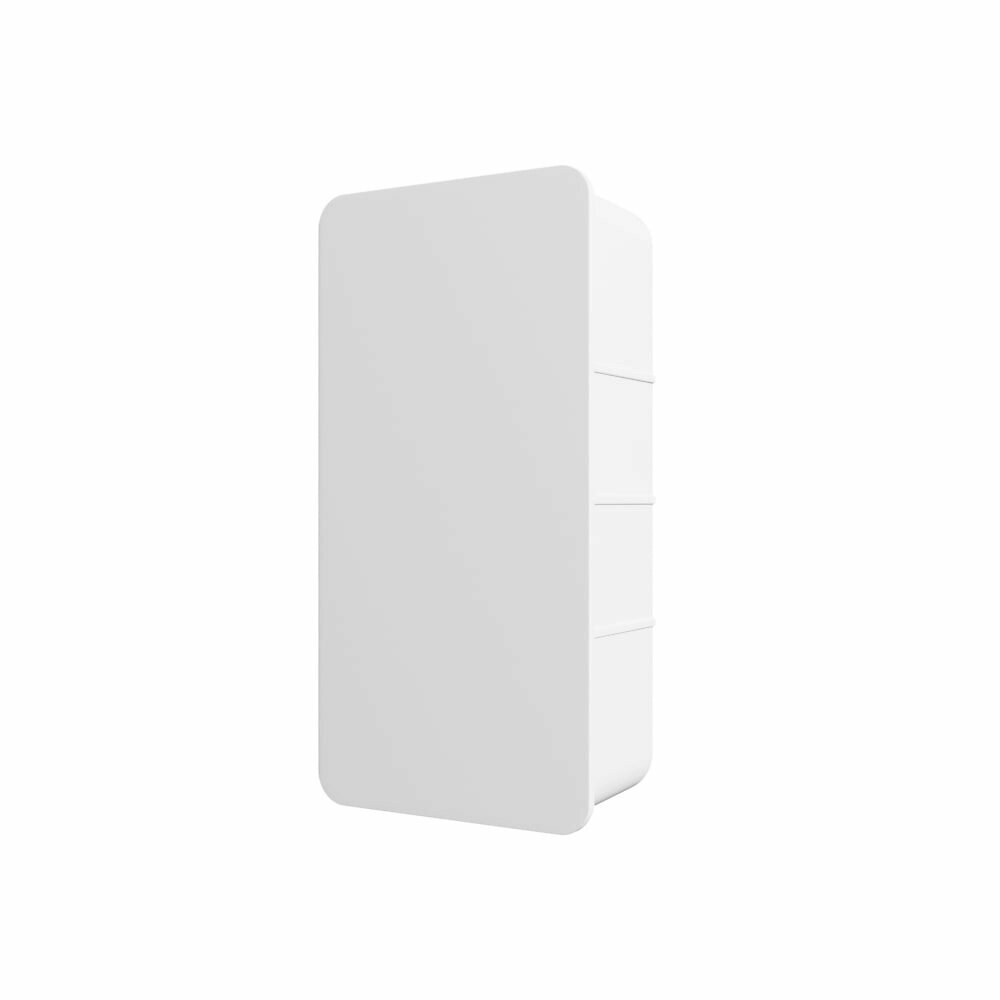 Заглушка ERA 612PDP, для воздуховодов 60х120 мм, прямоугольная, пластик, белая