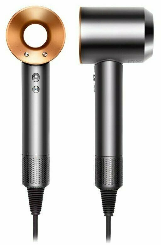 Фен Dyson Supersonic HD07, nickel/copper, EU. Уценка. Б/У