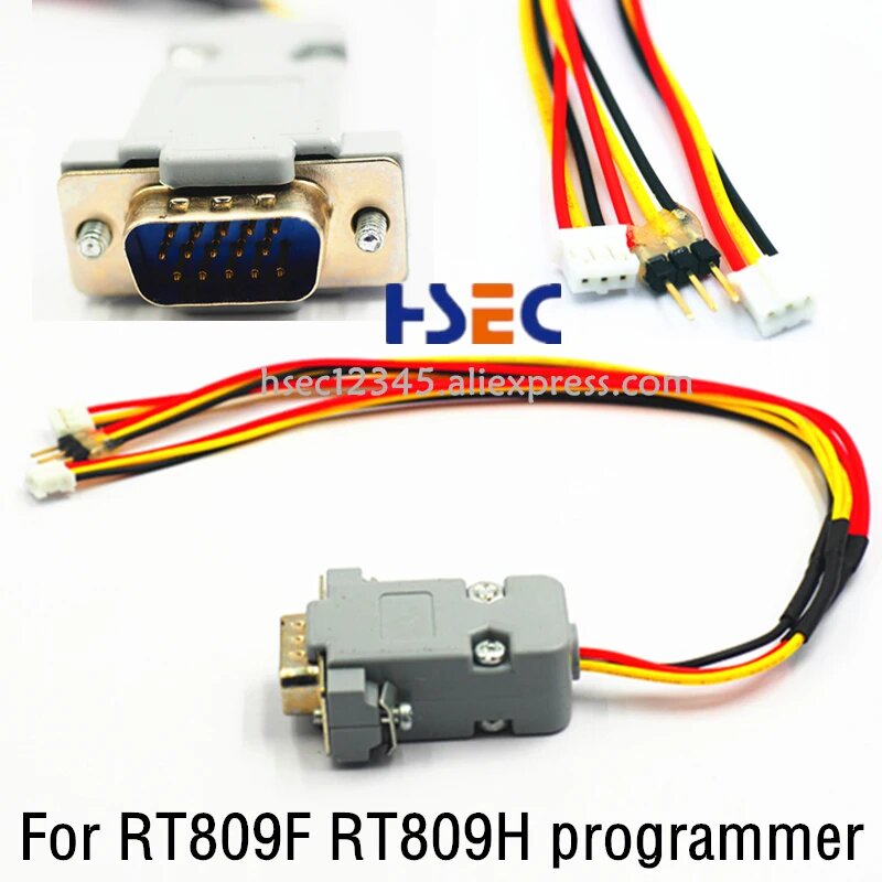 Кабель RT809F RT809H программист, бордовый