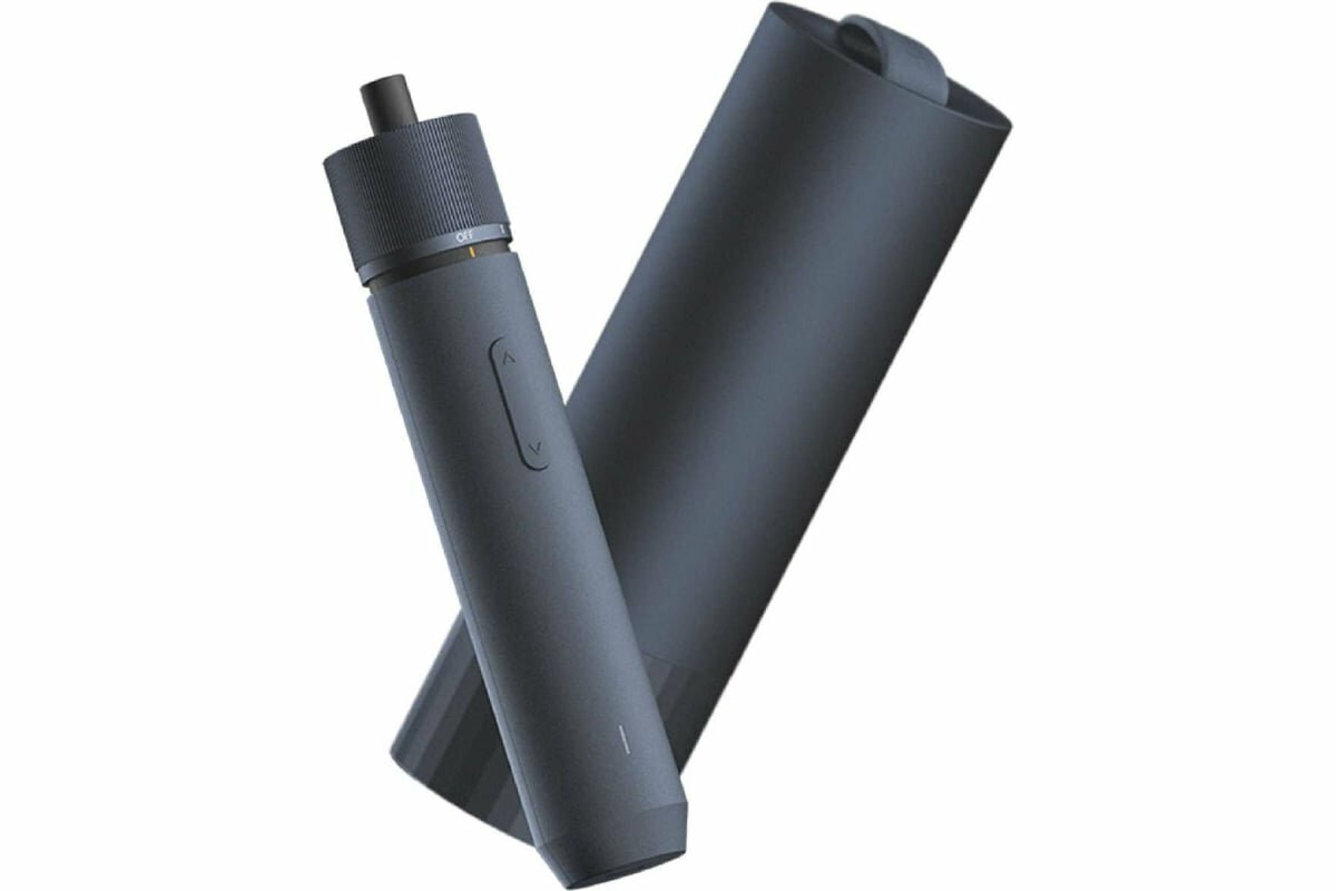 HOTO QWLSD001 Аккумуляторная отвертка 3.6В с 12 битами в кейсе черная, компактная и удобная