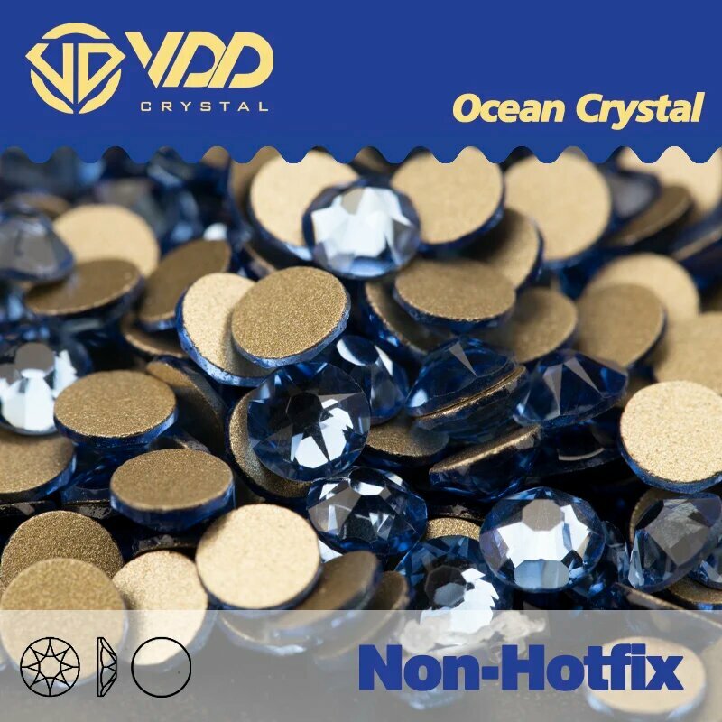 Стразы VDD Ocean Crystal SS30 (288pcs), 028 Lt.Sapphire