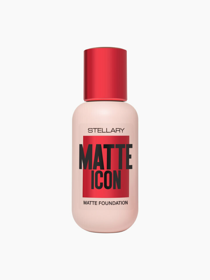 Тональный крем Stellary, Matte Icon Foundation, матирующий, тон 01
