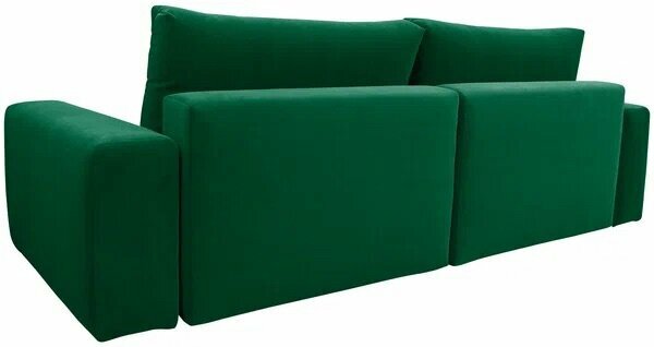 Диван MF-SOFA "Либерти", антивандальный, еврокнижка, велюр, ящик для белья — фото 1