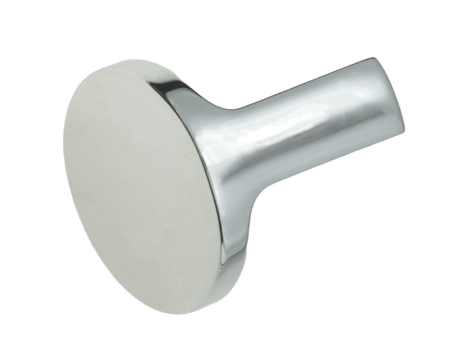 Ручка кнопка модерн COLOMBO DESIGN F535-CM матовый хром