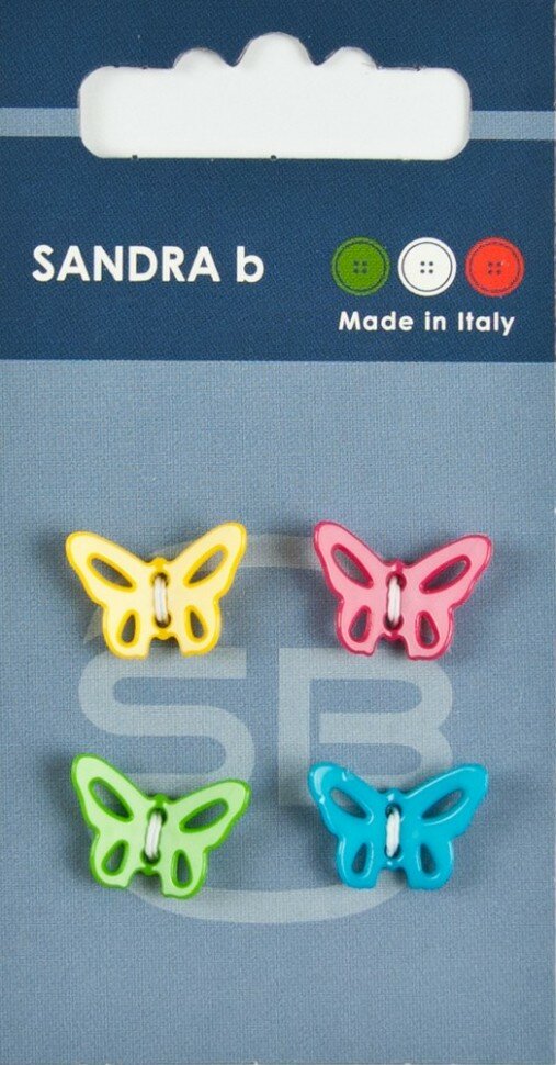 #CARD143 Пуговицы Sandra 4 шт