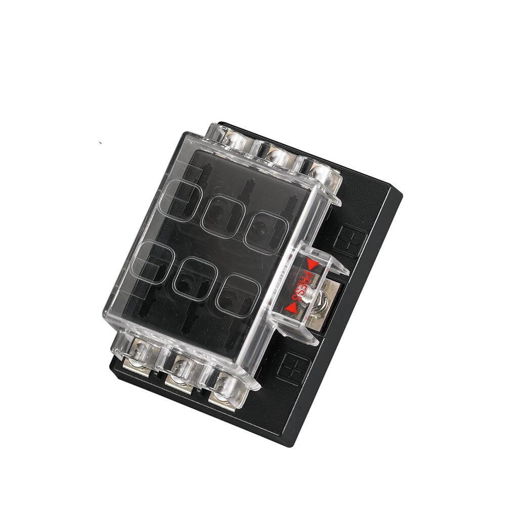 Панель предохранителей Skipper с быстроразъемной клеммной колодкой на 6 бандов