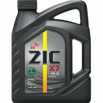 5W-30 X7 API SP ILSAC GF6 4л (синт. мотор. масло) ZIC 162675