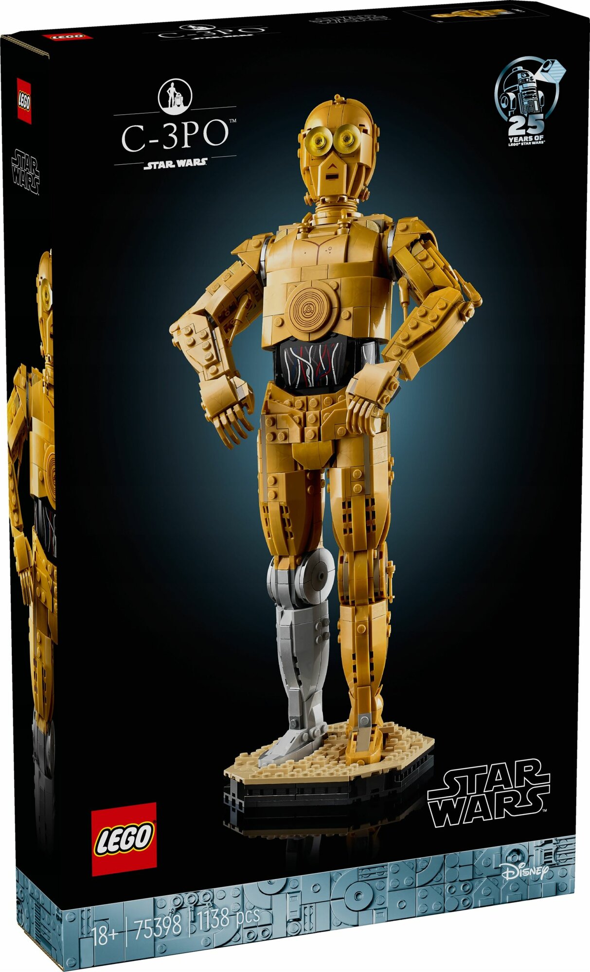 Конструктор LEGO Star Wars - Фигурка дроида C-3PO - Лего Звездные Войны 75398