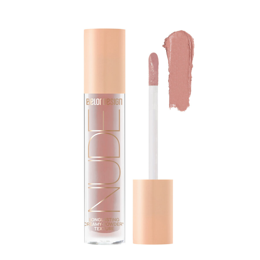 Тени для век Belor Design Nude Harmony, тон 7 - Пыльная роза