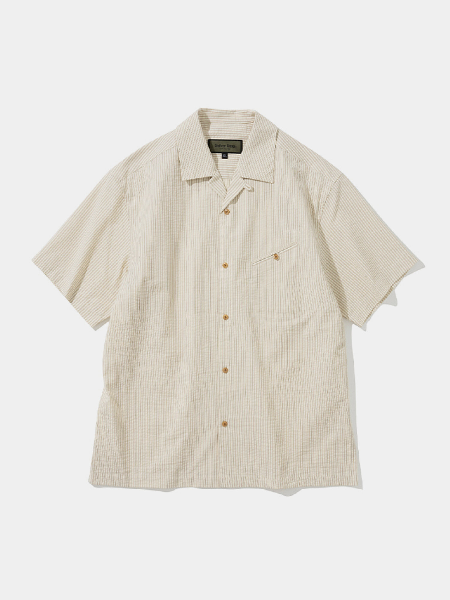 Рубашка 24SS Open Collar Stripe