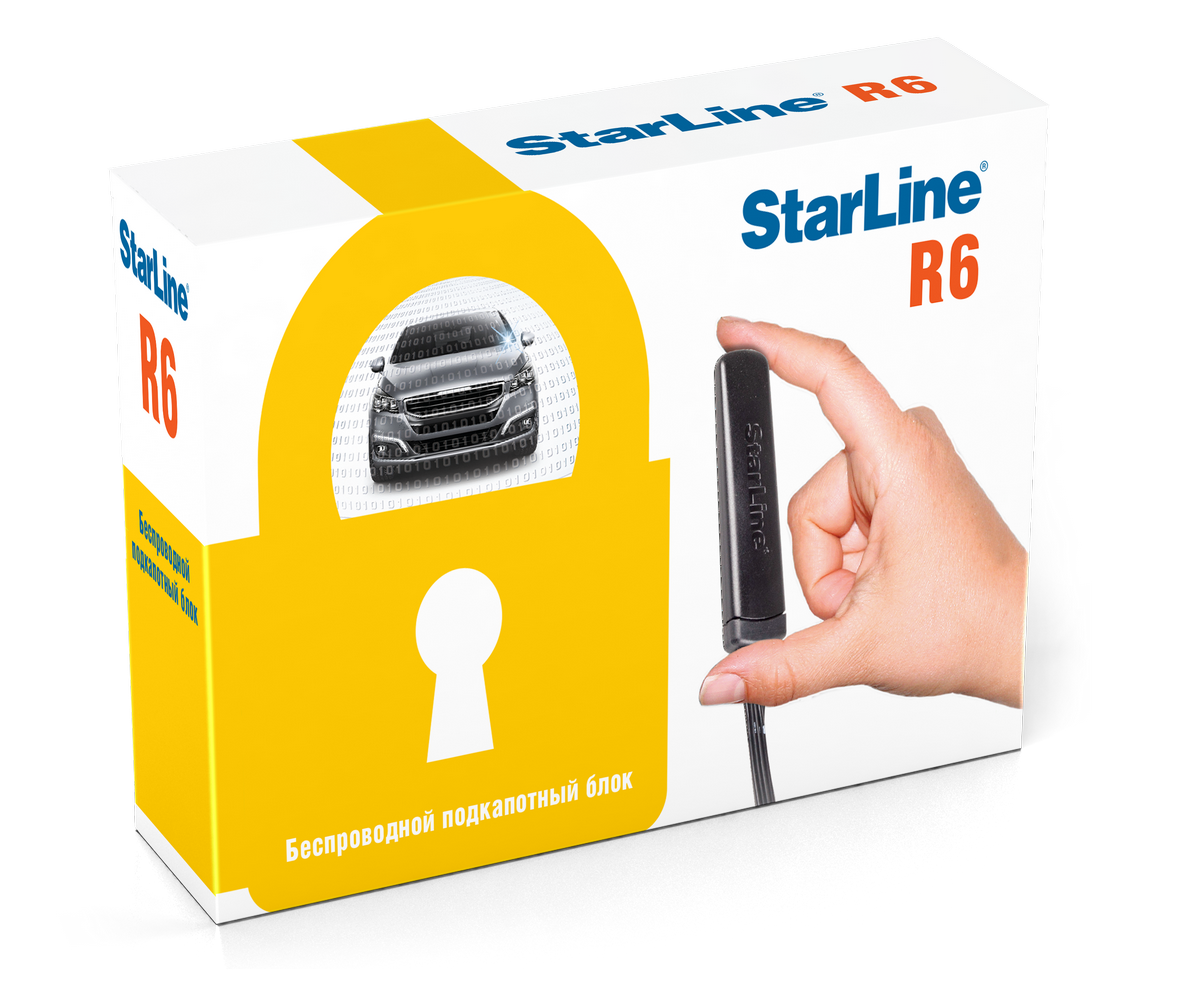 Подкапотный блок StarLine R6