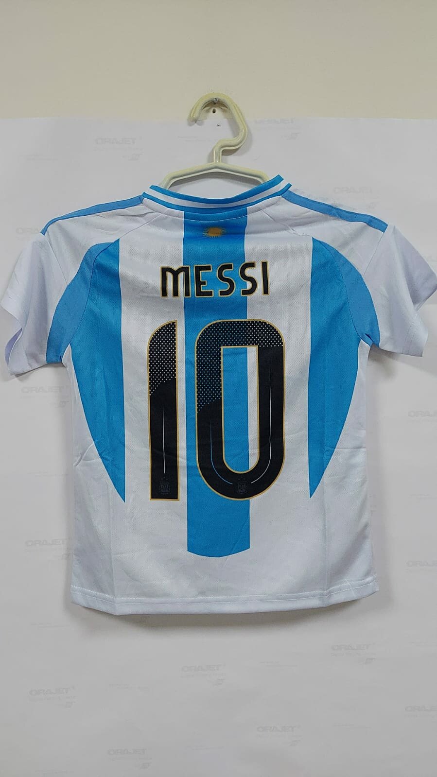 Месси Детская размер 20 ( на 5-6 лет ) форма сборной Аргентины по футболу №10 MESSI