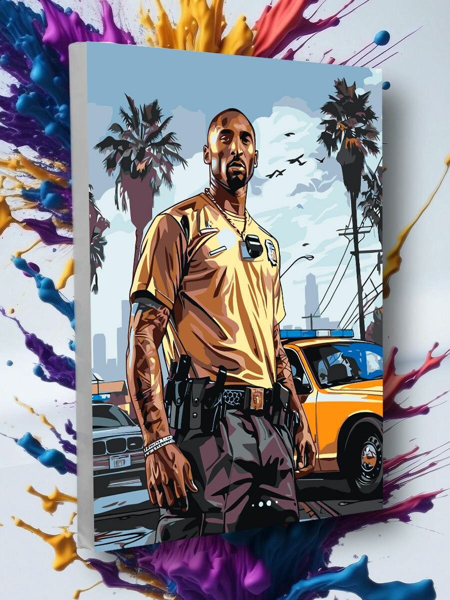 Картина по номерам Grand Theft Auto 40х50