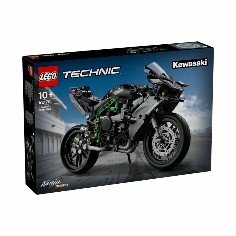 Конструктор LEGO Technic Мотоцикл Kawasaki Ninja H2R, 643 детали, возраст от 10+, 42170