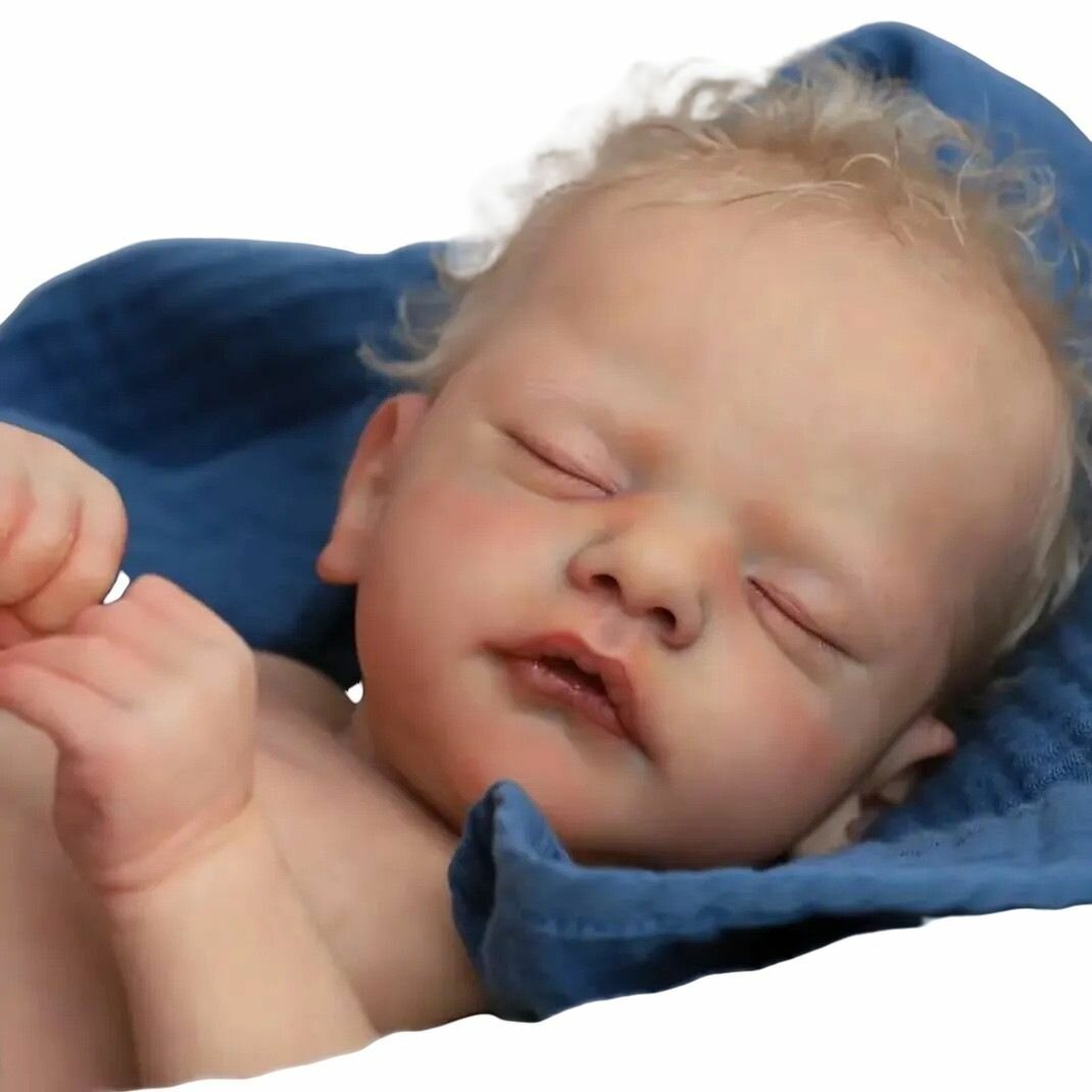 Кукла реборн 48 см Реалистичная кукла/Мальчик