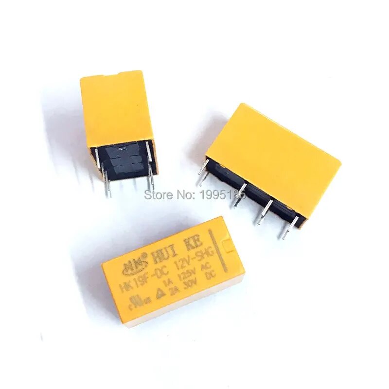 5 шт. реле HK19F-DC12V-SHG HK19F 12VDC 8PIN твердотельное реле 12В Rele 12В HK91F-DC 12В-SHG реле связи