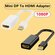 Мини DP-HDMI адаптер 1080P, черный