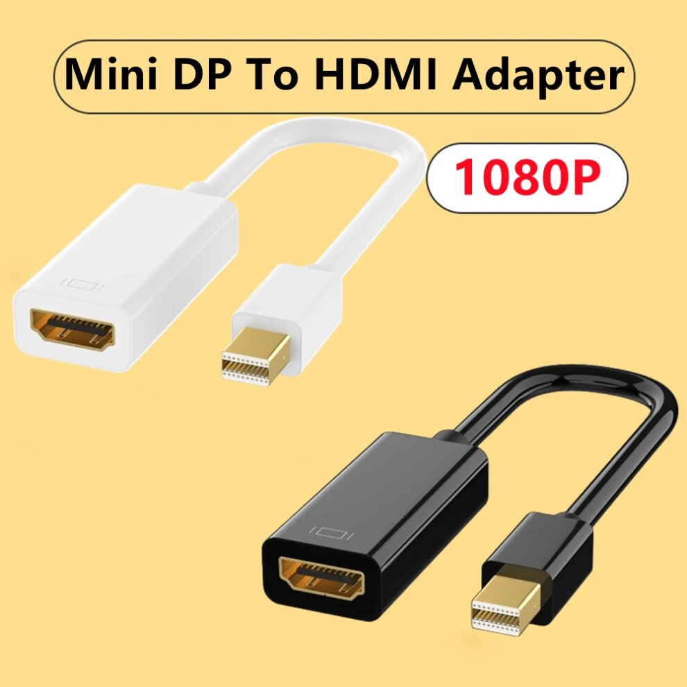 Мини DP-HDMI адаптер 4K для Apple MacBook Air Pro 1080P, White