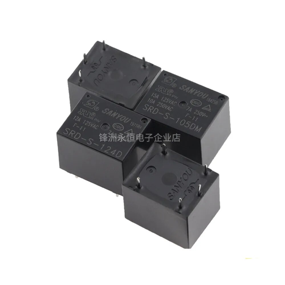 5 шт. Силовые реле SRD-S-105DM 112DM 124DM SRD-S-112DM 12V