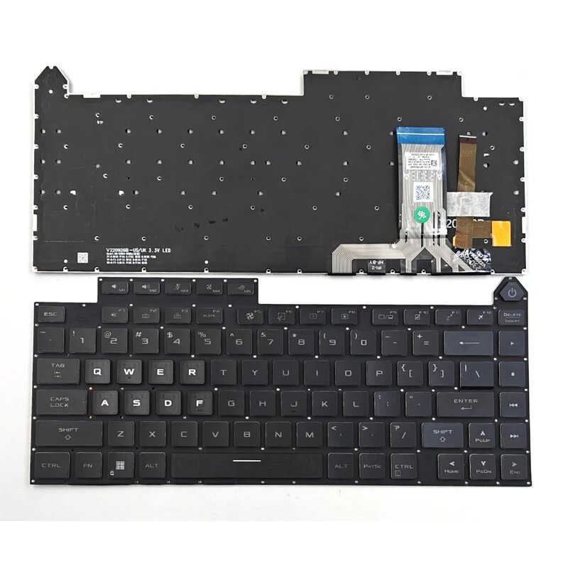 Клавиатура Asus ROG Strix G16 G614 G614J G614JU G614JV G614JZ / ROG Strix SCAR 16 G634 G634J G634JY с подсветкой
