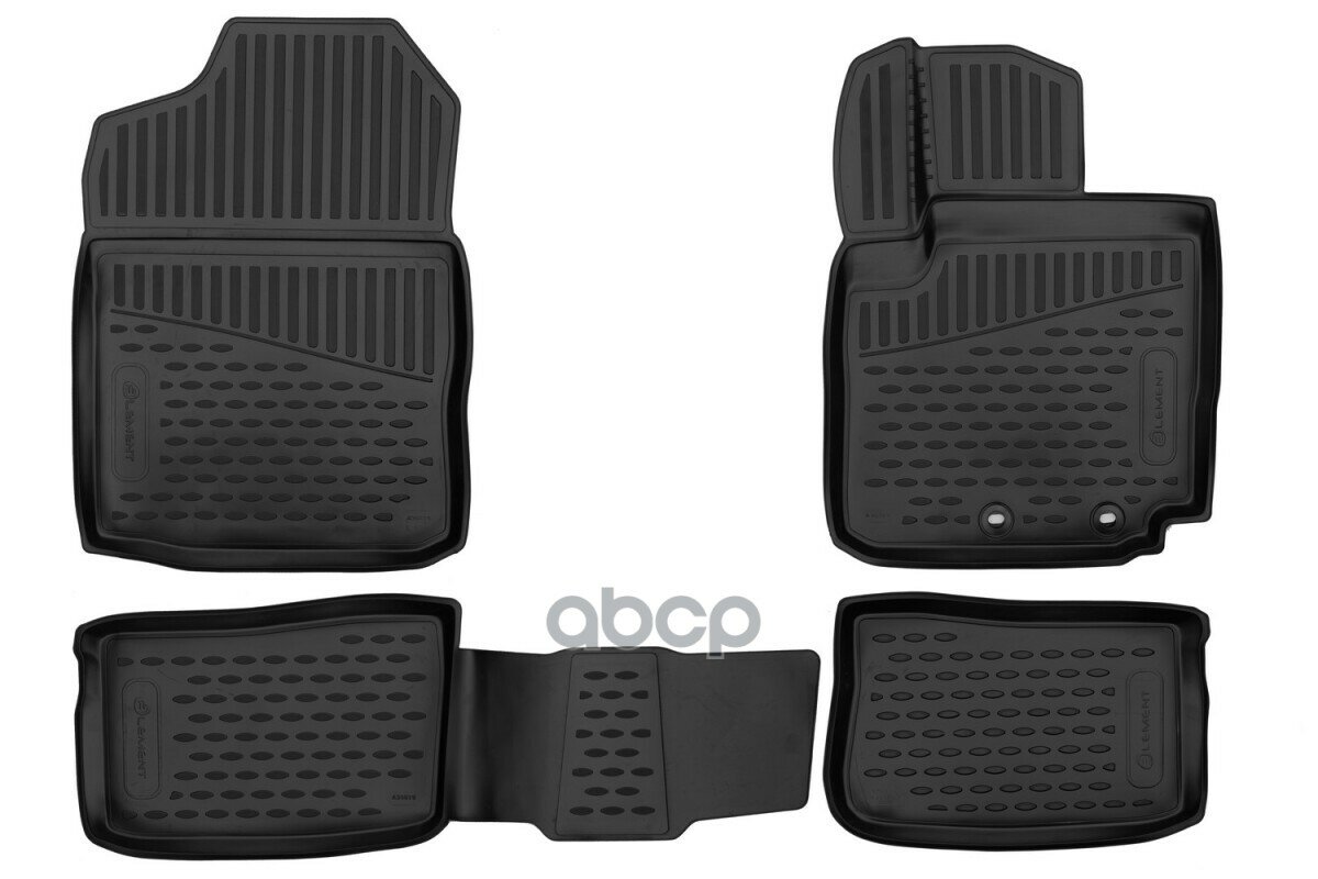 Коврики 3D в салон полиуретан Autofamily арт. ELEMENT3DA36019210k