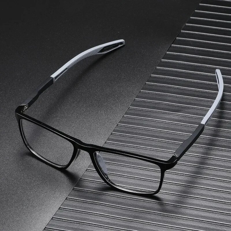 Прозрачные спортивные очки DIXSG для близорукости black gray, Серый, -1.0