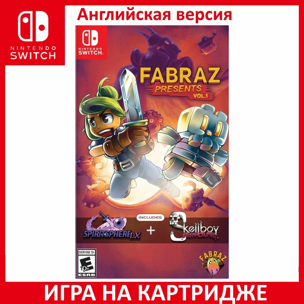 Игра Fabraz Presents Vol. 1 Switch Картридж на Nintendo Switch Английская версия