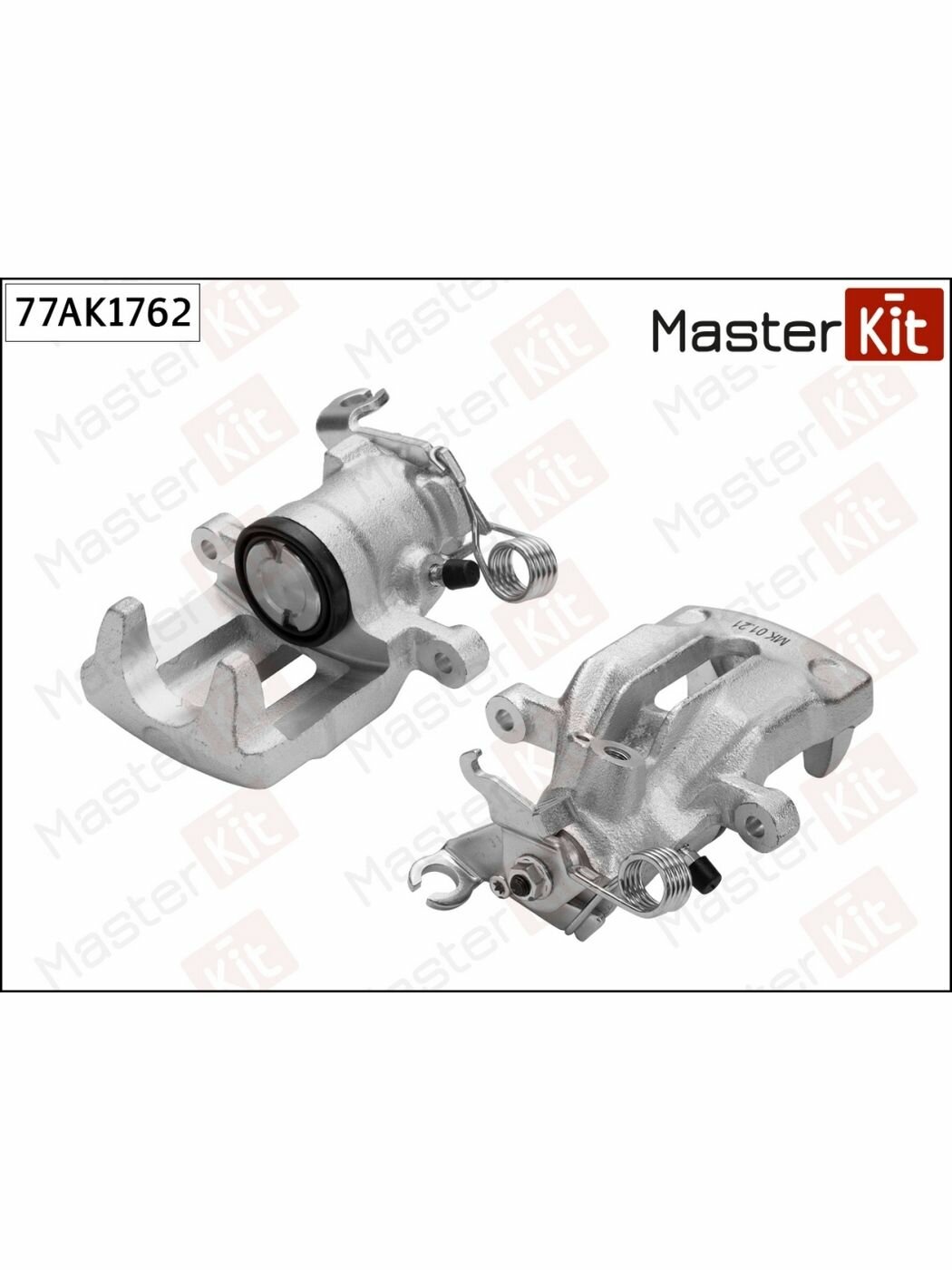 Тормозной суппорт задний левый MasterKit 77AK1762 для Volvo S40 I, V40