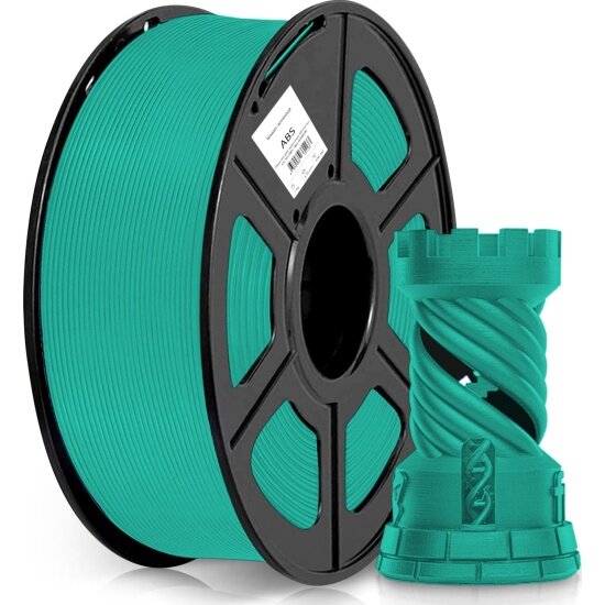 Cactus Пластик для принтера 3D CS-3D-ABS-1KG-DARKGN ABS d1.75мм 1кг 1цв.