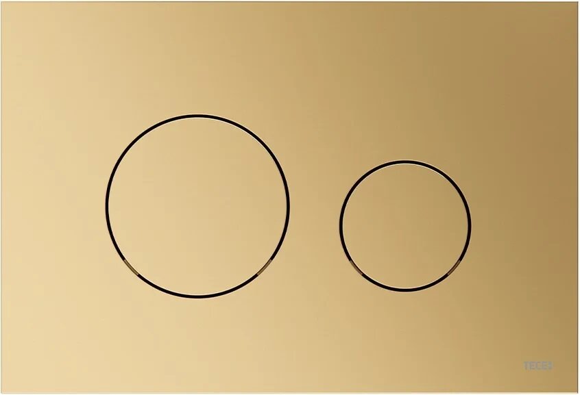 Кнопка смыва Tece TECEloop 2.0 9240936 для инсталляции, латунь металлик