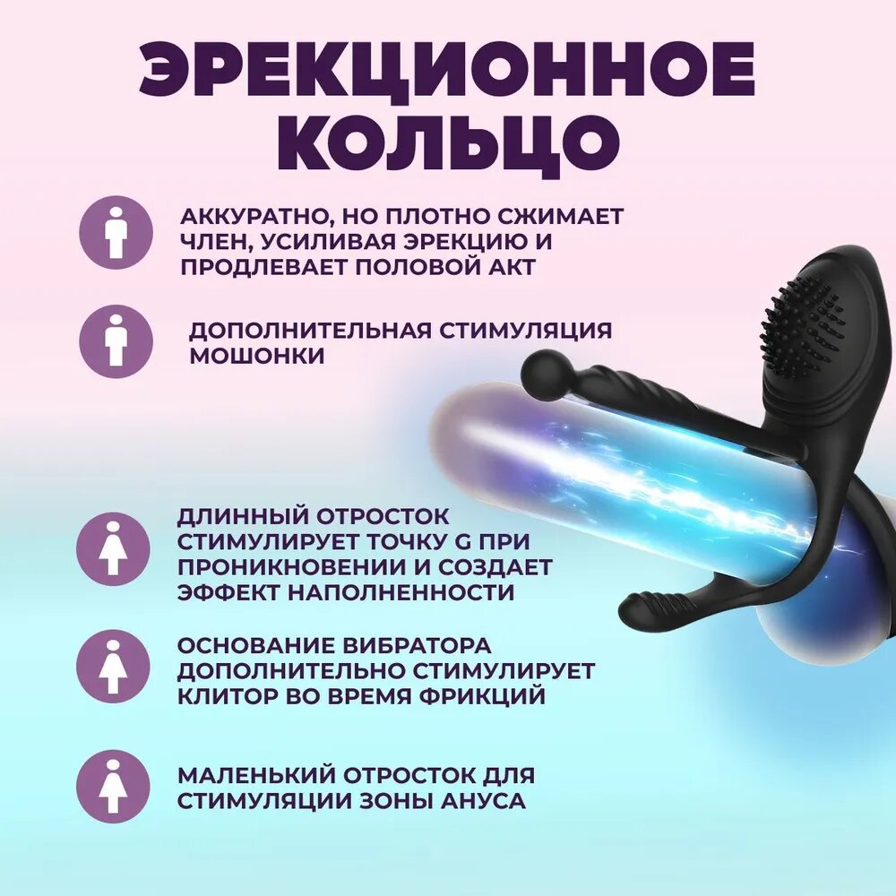 Эрекционное кольцо для мужчин с вибрацией на член мужской вибратор для пар на пульте с насадкой на пенис, интимная секс игрушка для двоих взрослых