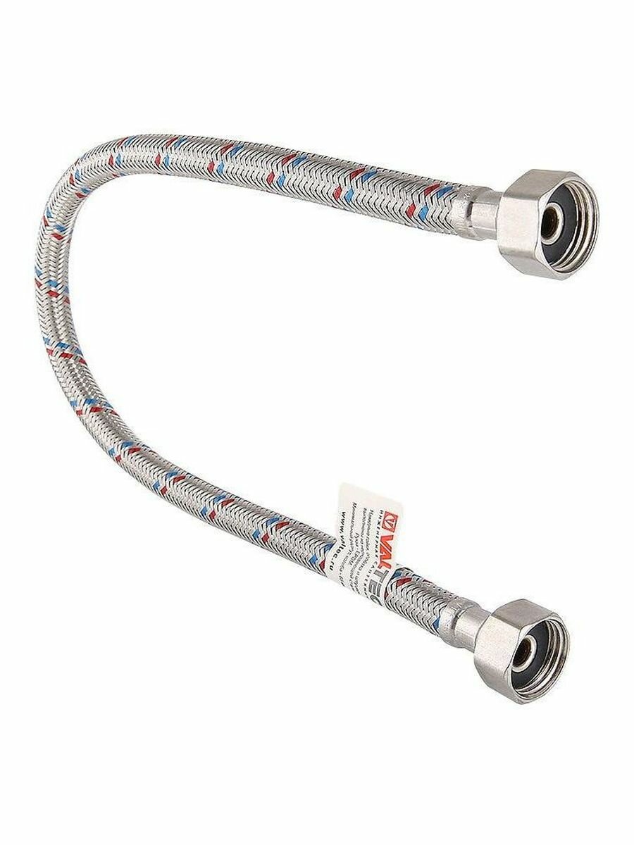 Подводка гибкая для воды VALTEC 1/2" г/г 300см, нерж. сталь VTf.001. IS.0404300