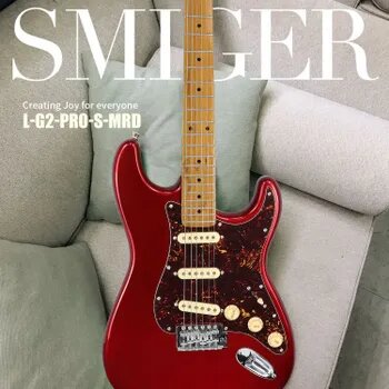 Smiger Электрогитара BSKBtehh 6-струнная, корпус Тополь 41"