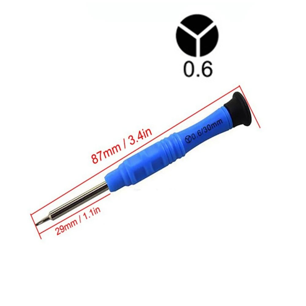Прецизионная отвертка 8 в 1, профессиональные инструменты для ремонта мобильных телефонов, 0,8 Pentalobe 0,6 Y-типа для iPhone, Android, инструмент для открытия телефона G