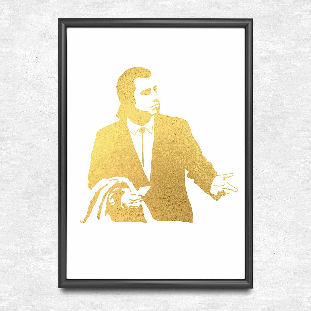 Постер для интерьера на стену Криминальное Чтиво / Плакат фильм Pulp Fiction