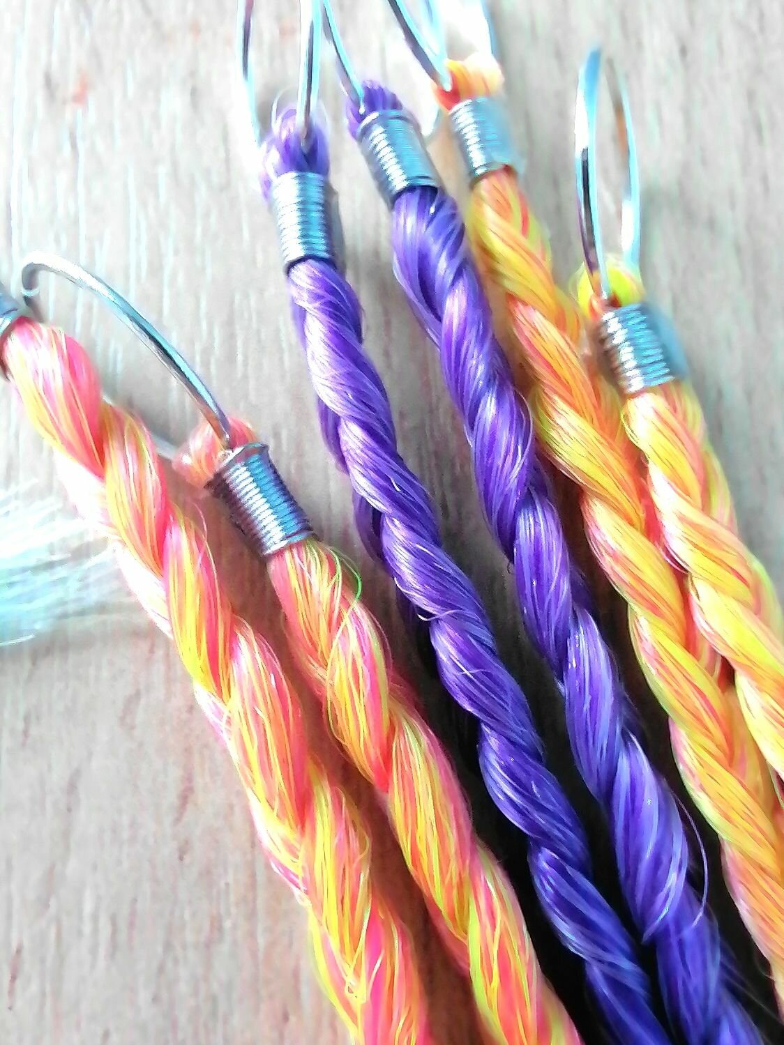 Косички на колечках